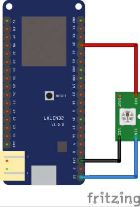 ESP32 and WS2812b RGB led example - ESP32 Learning
